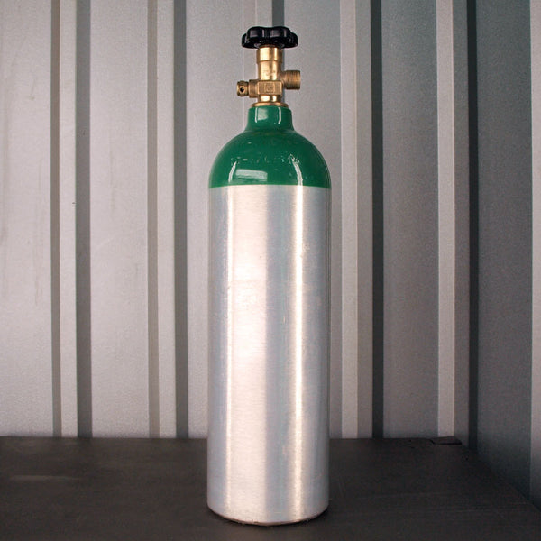 CGA 540 Jumbo D Oxygen Cylinder #6040 - Petrogen, Inc